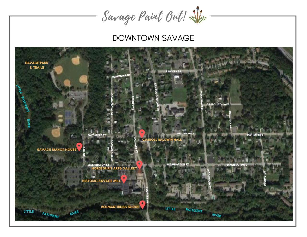 Call to Artists: Savage Paint Out 2023 - Savage Mill